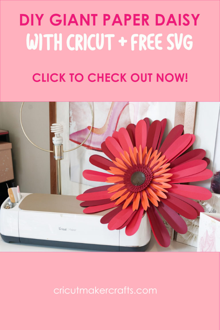 EASY Giant Paper Gerbera Daisy Template FREE SVG