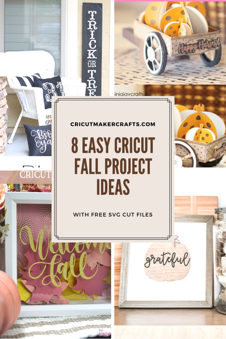 8 Cricut Fall Crafts You'll Love - Jav Sid