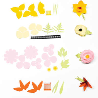 Cricut Flower Tutorials - SO EASY! - Jav Sid