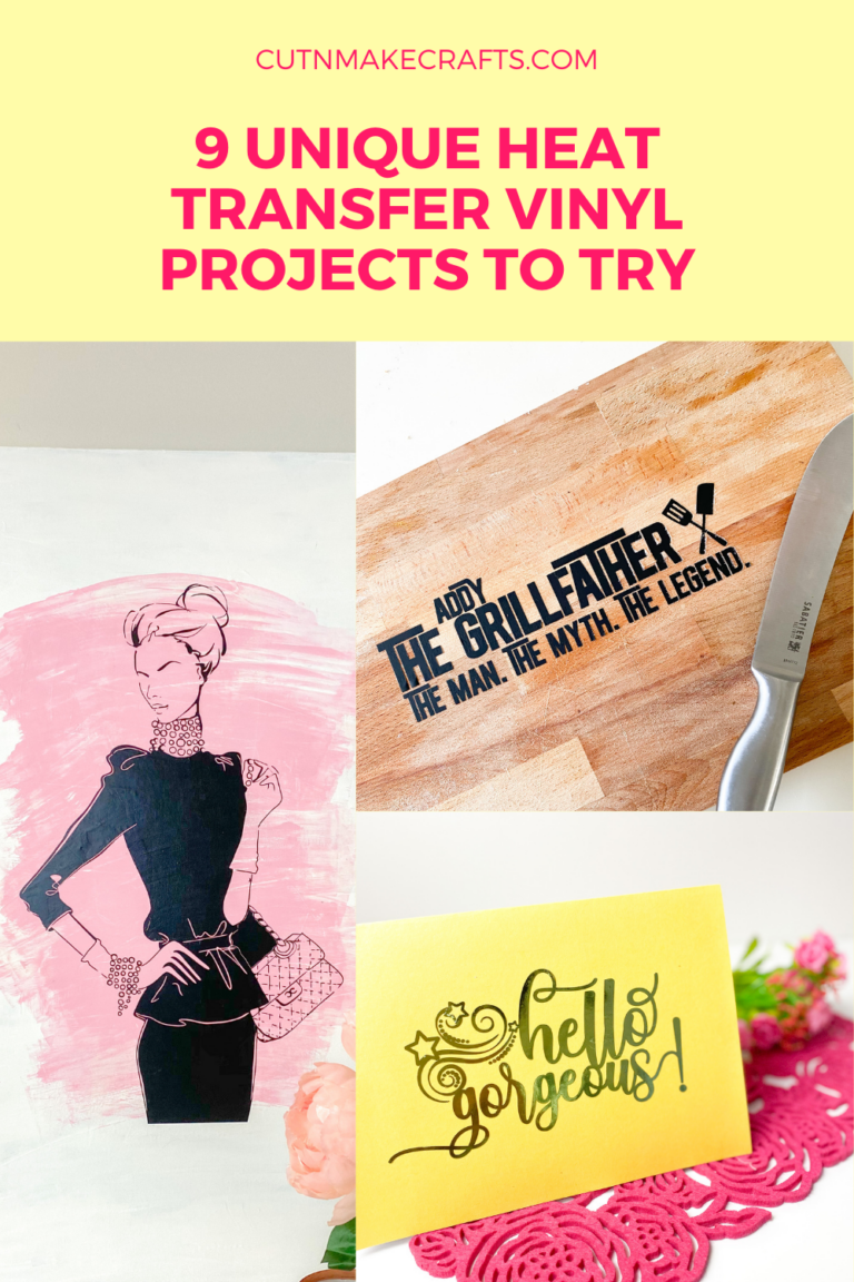 9 UNIQUE Heat Transfer Vinyl Projects to Try - Jav Sid