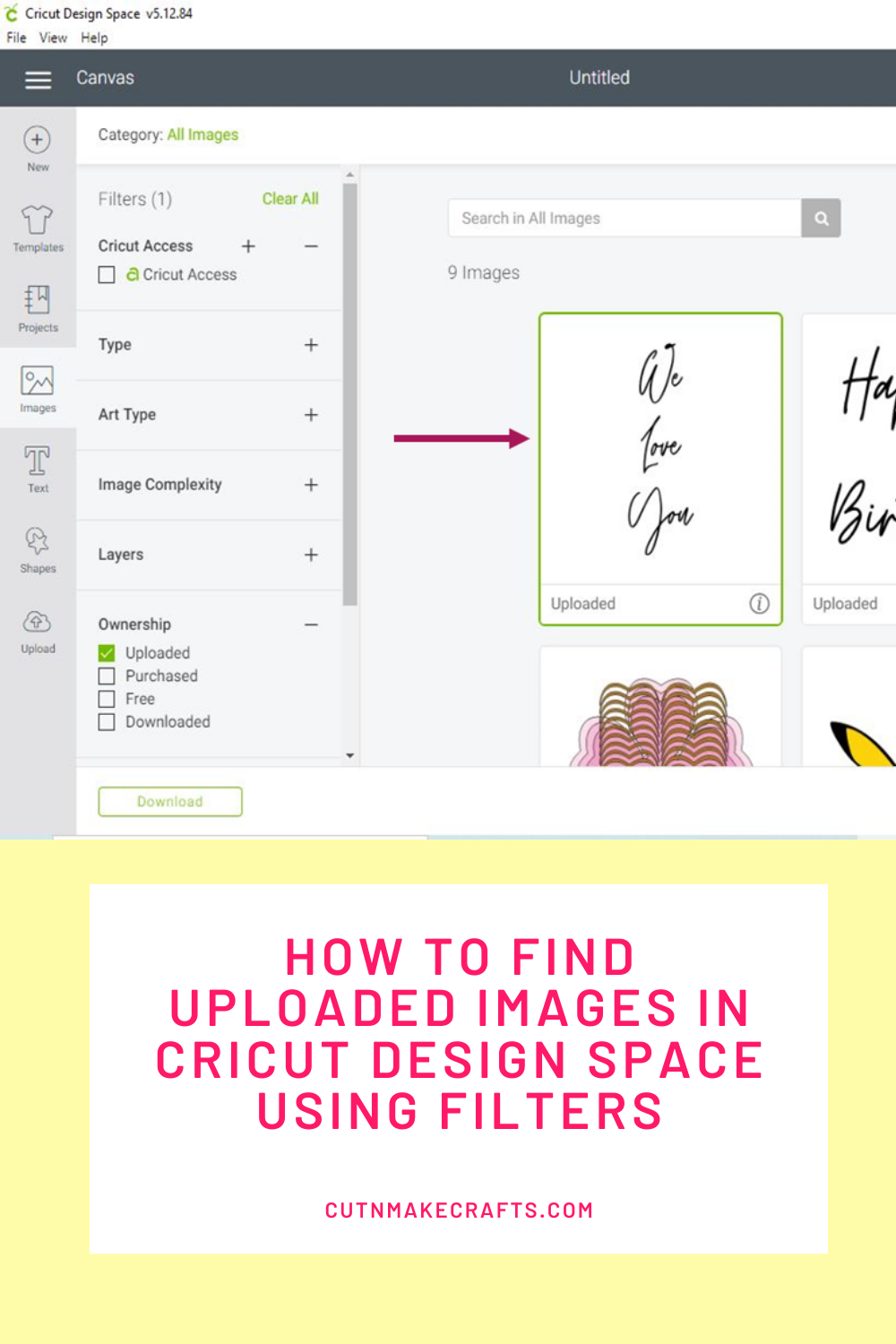 How to Resize an Image in Cricut Design Space