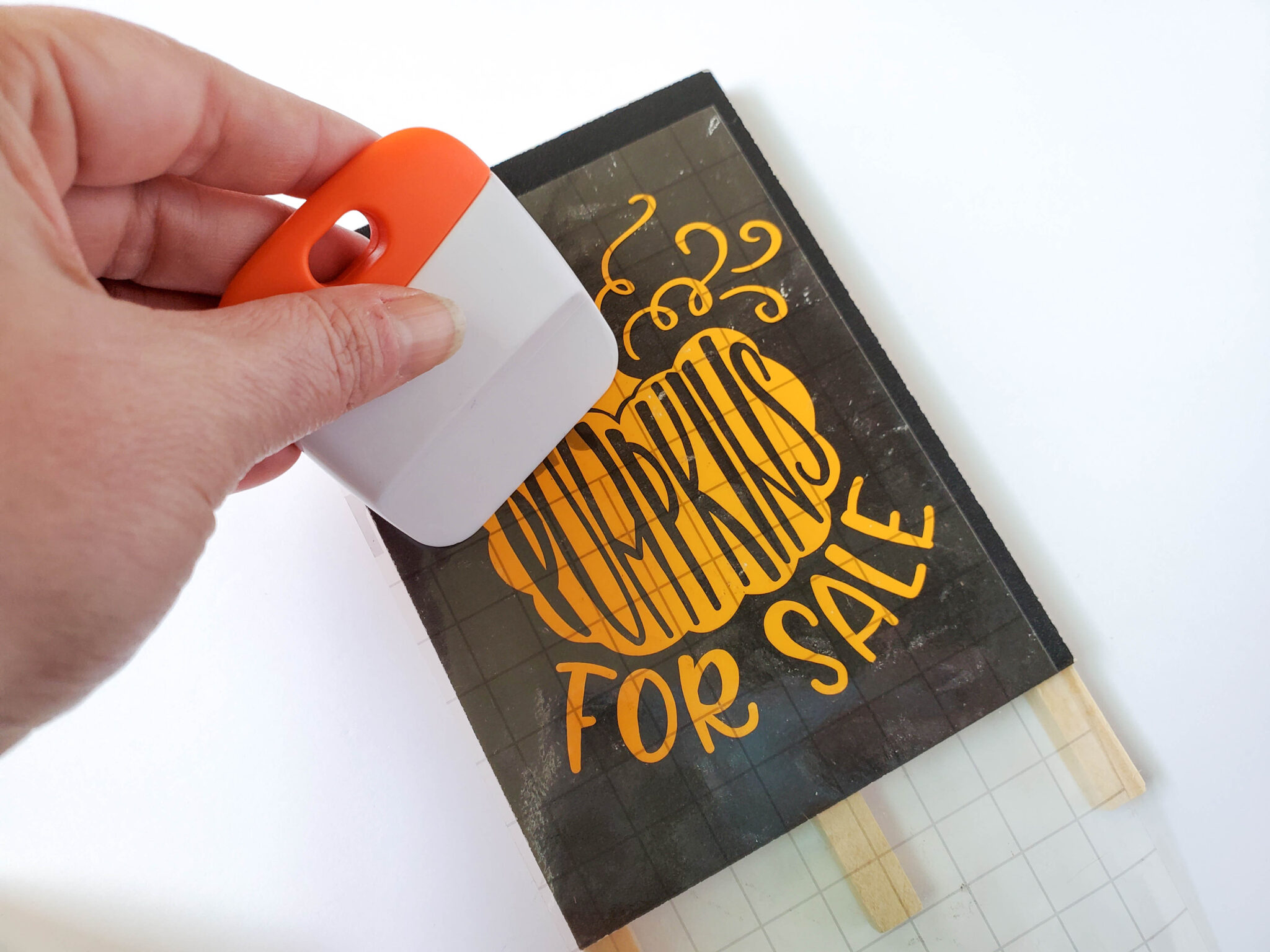 DIY Pumpkin For Sale - Cricut Vinyl Fall Project - Jav Sid