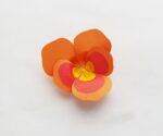 EASY and Free Paper Pansy Template + SVG - Jav Sid
