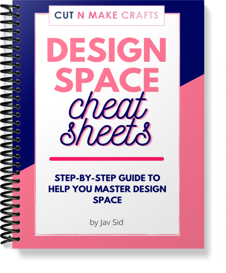 Cricut Cheat Sheets for Crafters (Offer) - Jav Sid